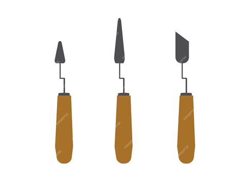 Premium Vector Pallete Knife Pating