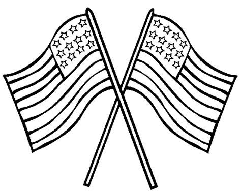 American Flag Coloring Pages Printable Printable At A Glance