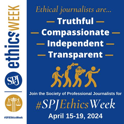 Spjethicsweek Ethics Week Toolkit Society Of Professional Journalists
