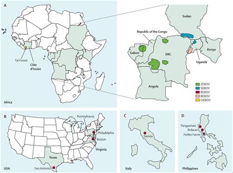 Map Of Ebola Ebola Virus Symptoms Map Ebola Virus Ebola