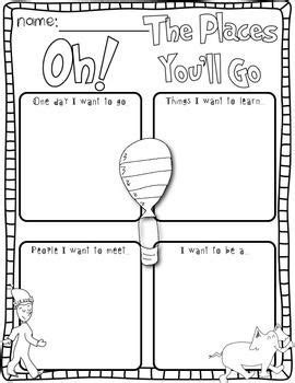 Oh The Places You Ll Go Coloring Sheet Printable
