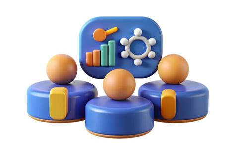 3d Aidriven Customer Data Analysis Concept With Data Analytics Team