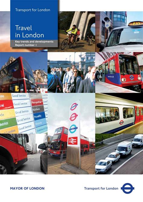 Travel In London Report 1 Transport For London