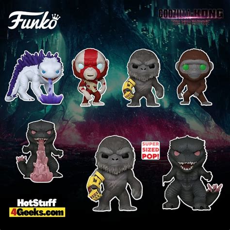 Titans Showdown 2024s Godzilla X Kong Funko Pop Reveal