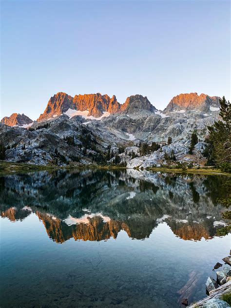 Morning Views In The Eastern Sierras Ediza Lake Ansel Adams