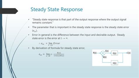 TIME RESPONSE ANALYSIS PPTX Physics Science
