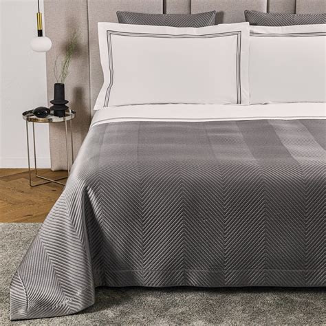 Luxury Herringbone Bedspread Frette