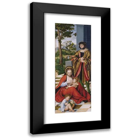 Lucas Cranach The Elder 8x14 Black Modern Framed Museum Art Print Titled Mary Cleophas And