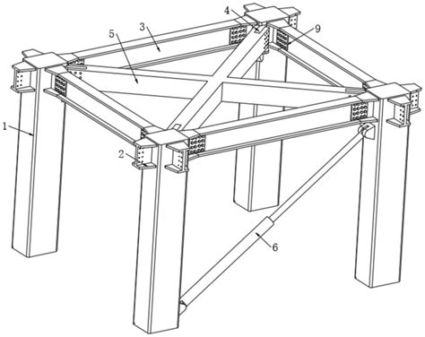 一种高层建筑抗震型建筑钢结构的制作方法