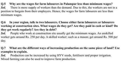 Class 9 Chapter 1 Story Oof Village Palampur Ppt