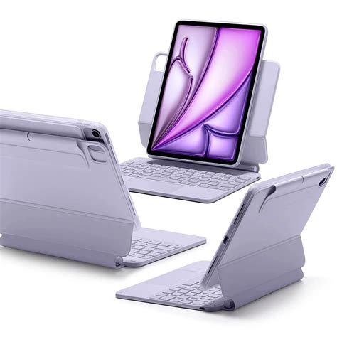 Top Magsafe Ipad Air 11 Inch 2025 Case With Magnetic Keyboard 360