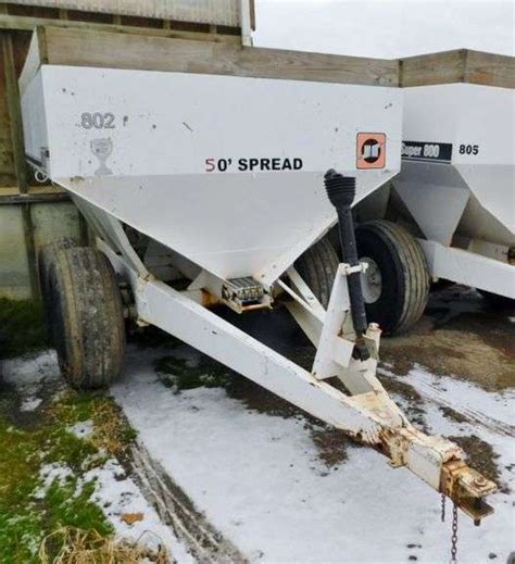 This Item Selling Absolute ~~~ Willmar 8 Ton Fertilizer Spreader Decent Condition Albrecht
