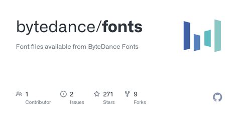 Github Bytedancefonts Font Files Available From Bytedance Fonts