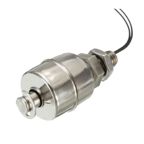 0 220 Dc Silver Mini Ls4g Liquid Water Level Control Sensor Stainless Steel Float Switch 45mm