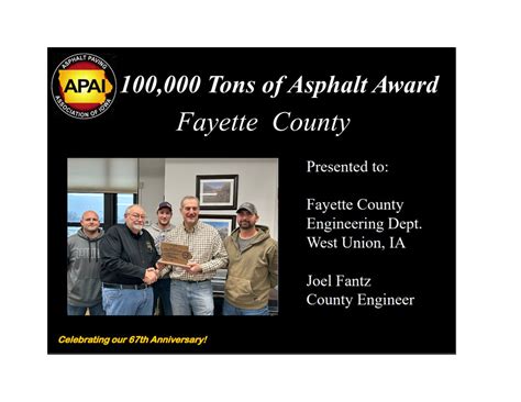 Engineer Fayette County Iowa