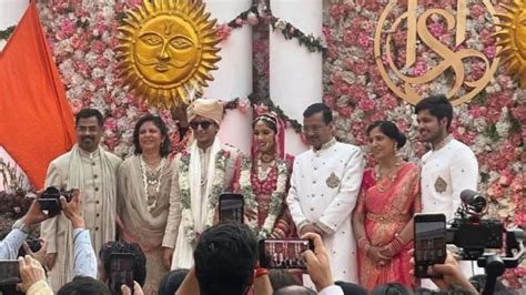 Former Delhi Cm Arvind Kejriwals Daughter Gets Married At Kapurthala House Delhi News The