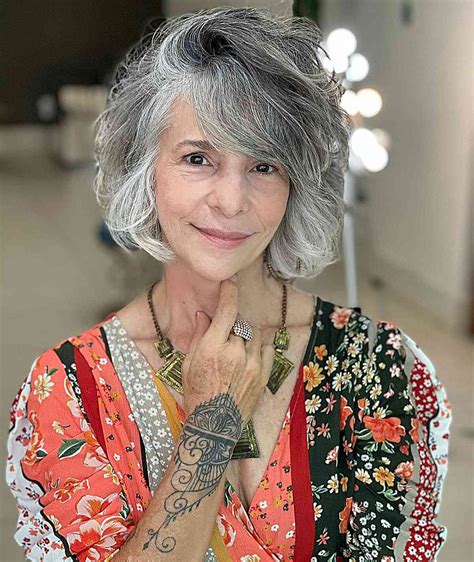50 Head Turning Haircuts To Beautifully Flatter Women Over Age 60