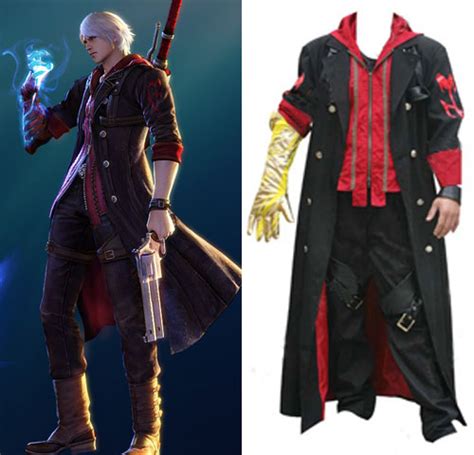 Devil May Cry 4 Nero Cosplay Costume B Edition