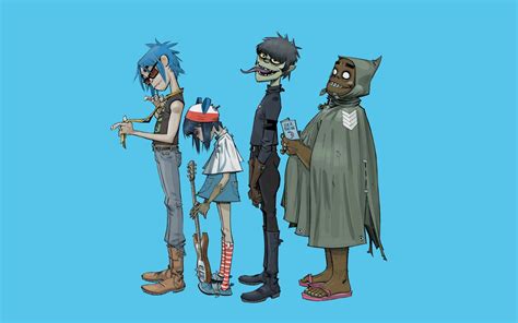 Gorillaz Plastic Beach Desktop Wallpapers Wallpaper Cave