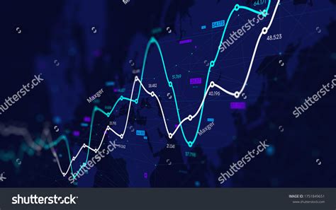 Data Visualization Digital Analytics Financial Schedule Stock