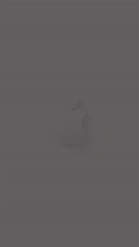 Apple Logo Grey