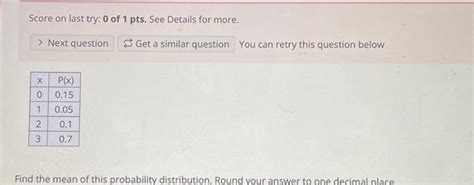 Solved Find The Standard Deviation Of This Probability Chegg