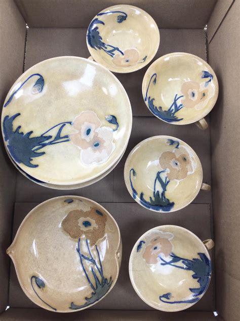 Lot 10pc Satsuma Plum Blossom Plates