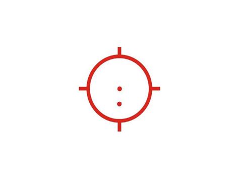 Eotech Xps2 2 Holographic Weapon Sight 68 Moa Circle With 2 1 Moa
