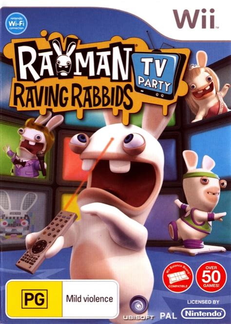 Rayman Raving Rabbids Tv Party Boxarts For Nintendo Wii The Video