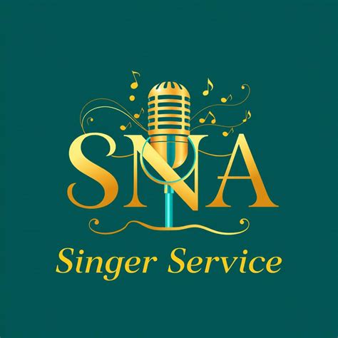 Sna Singer Service Logo Elevate Your Brand Identity