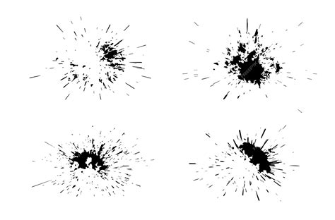 Premium Vector Set Of Vector Explosions