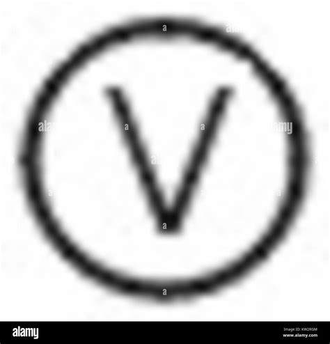 The Voltmeter Symbol Is Used In Electrical Diagrams To Represent A