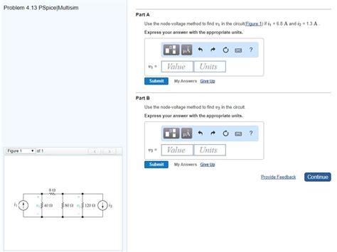 solved problem 4 13 pspice multisim part a use the
