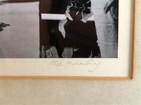 Robert Werling B 1946 Signed Print Portrait Of Photographer Imogen Cunningham