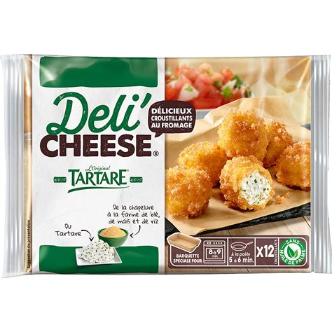 Tartare Delicheese · Croustillants Au Fromage · Enrobée De Chapelure