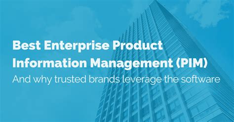 Best Enterprise Product Information Management Pim Pimberly
