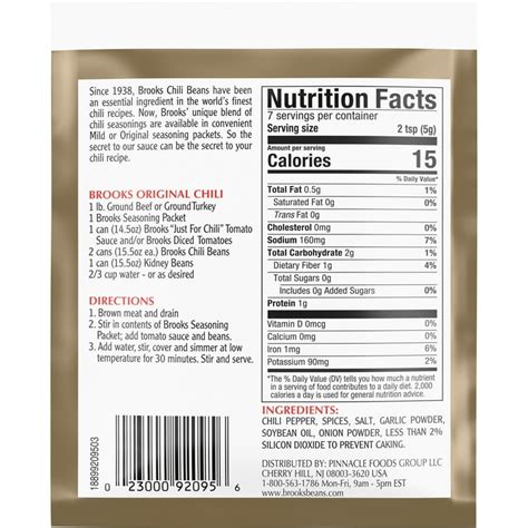 Brooks Chili Mix Recipe Home Alqu