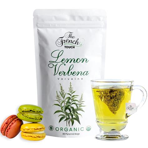 The French Touch Lemon Verbena Tea Organic 16g X 30
