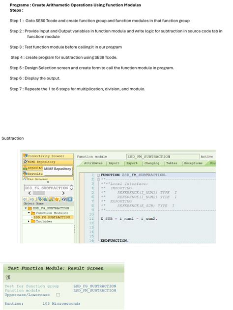 Function Module Pdf