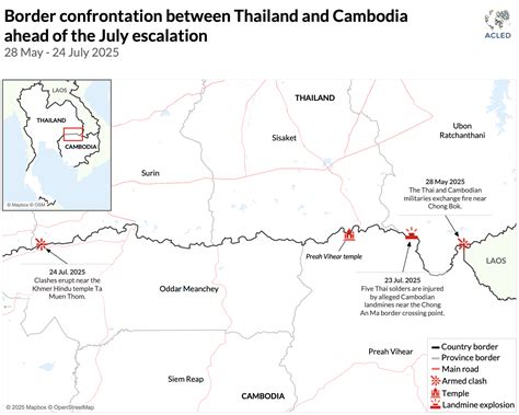 Cambodia Thailand Border Violence Turns More Violent And Deadly