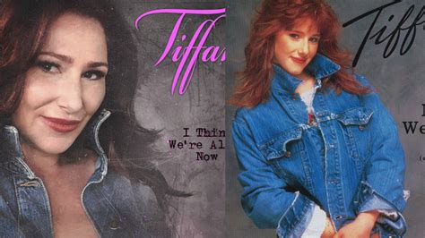 80s Pop Star Tiffany Reboots Nostalgic Smash Hit I Think Were Alone Now