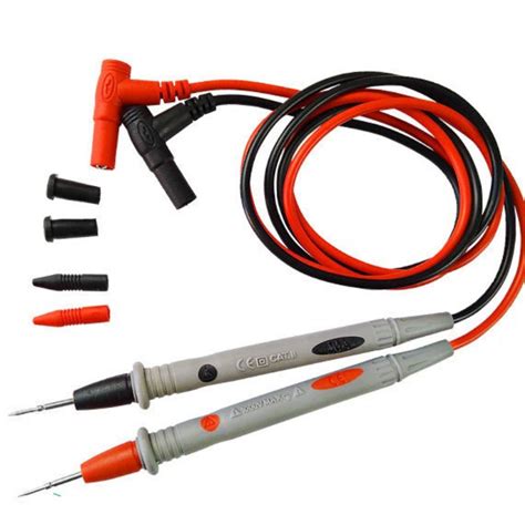 1000v 20a Needle Point Multimeter Test Probelead For Digital