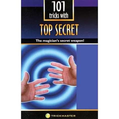 Top Secret 101 Magic Tricks With A Thumb Tip Book D Robbins And Co