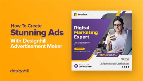How To Create Stunning Ads With Designhill Advertisement Maker