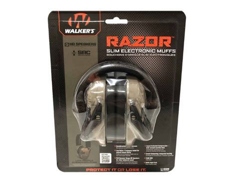 Walkers Razor Slim Shooter Folding Muff Flat Dark Earth Pyramyd Air
