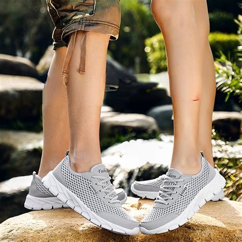 Köp 35 48 Stor Storlek Ultralätta Utomhussporter Andas Mesh Löparskor Sneakers För Priset Från