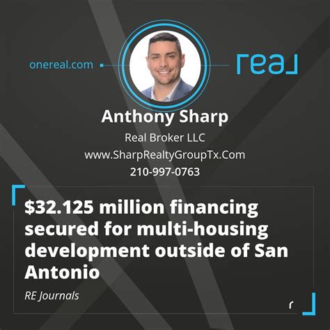 Anthony Sharp On Linkedin 32125 Million Financing Secured For Multi Housing Development