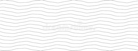 Seamless Wavy Line Pattern Design For Backgrounds And Textures Stock Illustration Illustration