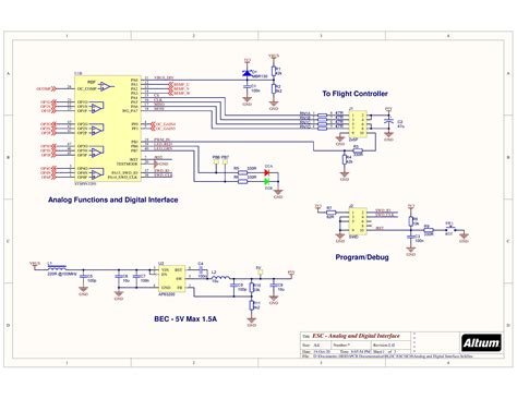Schematic Review For Electronic Speed Controller Esc R