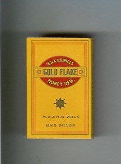 80s India Gold Flake Indian Tea Vintage Packaging Cigarette Brands